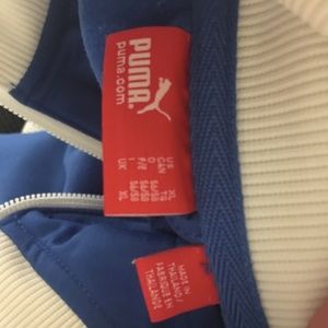 Puma | Jackets & Coats | Mens Blue Italy Puma Jacket | Poshmark